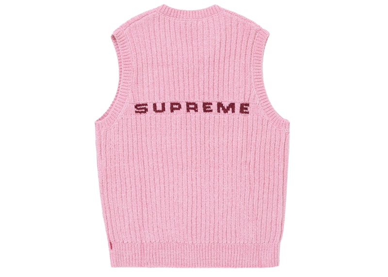 Supreme Chenille Sweater Vest M